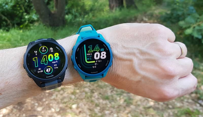 Garmin Forerunner 165 versus Forerunner 170 : les différences